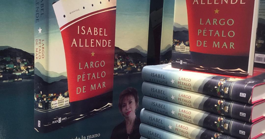 Lanzamiento libro "Largo pétalo del mar" de Isabel Allende | Centro ...